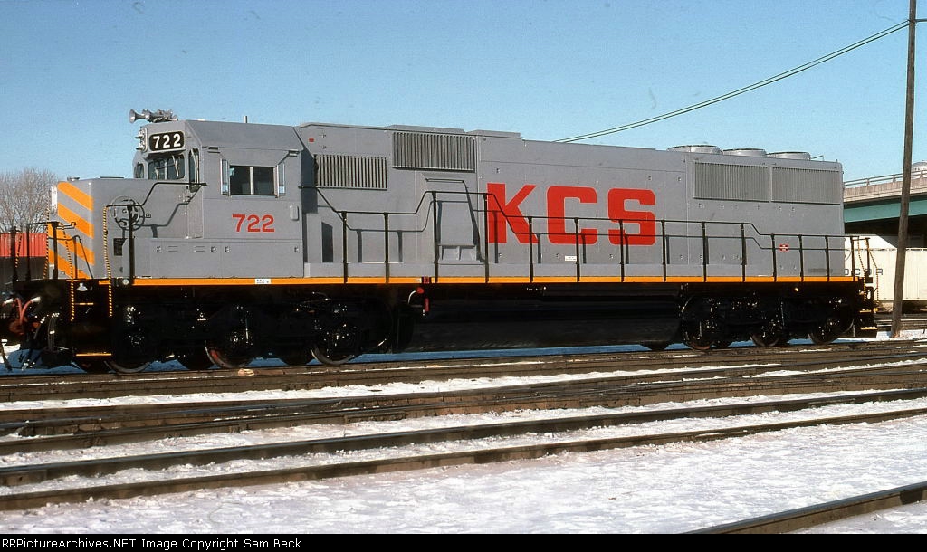 KCS 722--New SD60